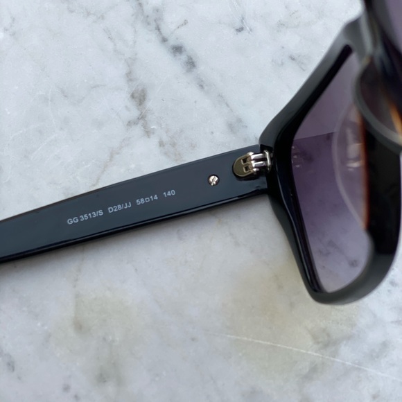 Gucci | Accessories | Gucci Black Cateye Sunglasses Limited Edition Pair | Poshmark